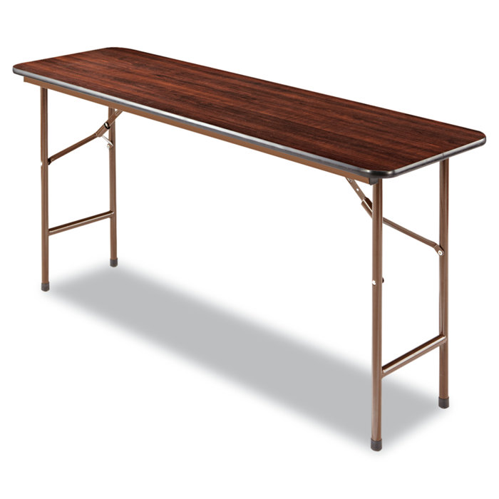 Alera Wood Rectangular Portable Folding Table & Reviews | Wayfair